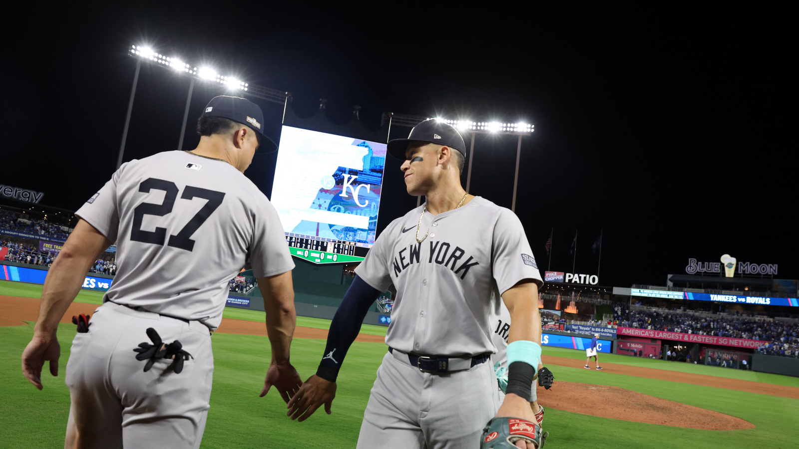 Aaron Judge Approaches Playoffs Differently Than Giancarlo Stanton
