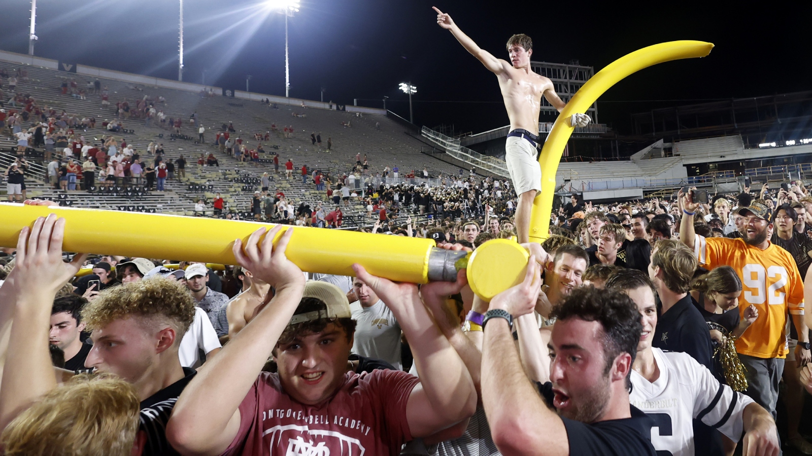 Vanderbilt Football Selling Items From Alabama Win For Boatloads