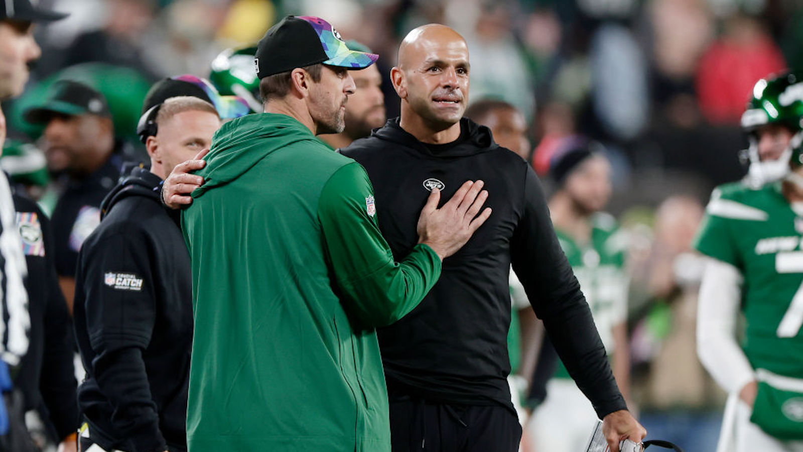 Aaron Rodgers' Teammate Says He's Hurt By Robert Saleh Firing