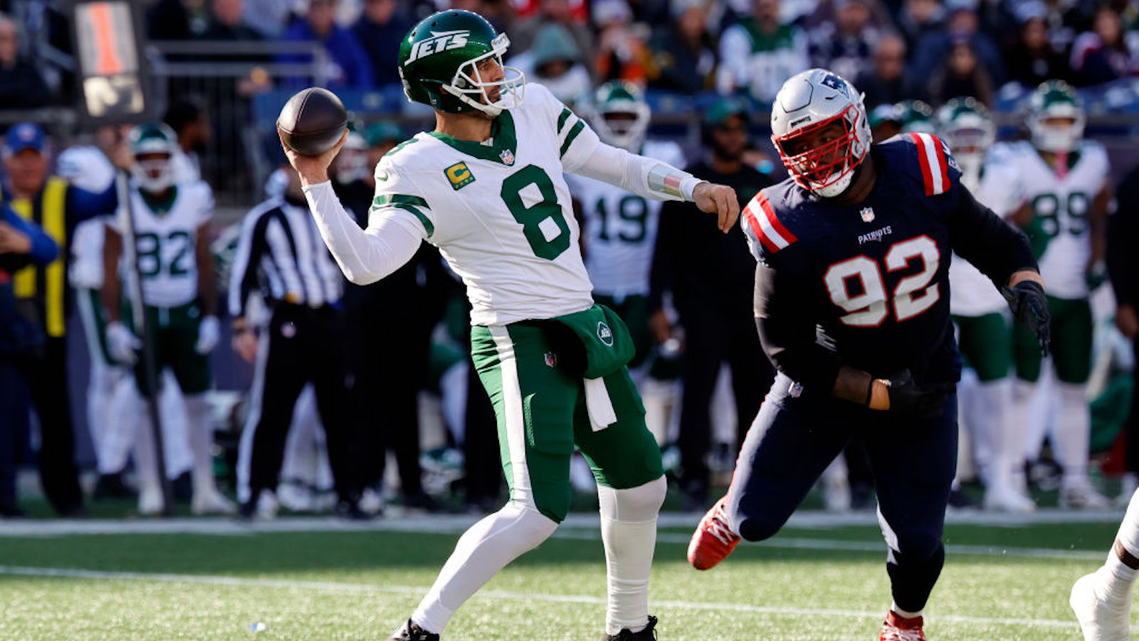 Patriots D-Lineman: Aaron Rodgers 'Doesn't Look The Same'