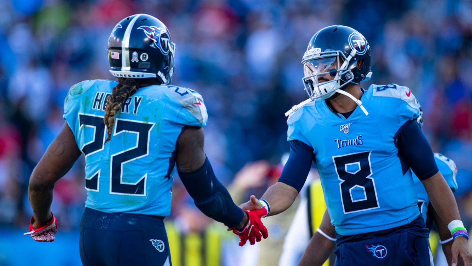 Titans Fans Are Sick About Derrick Henry, Marcus Mariota Reunion
