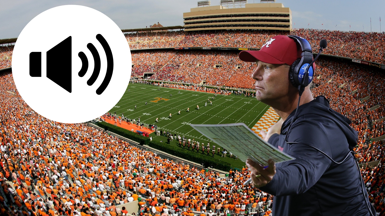 Alabama Football Coach Admits Tennessee Crowd Rattled Tide