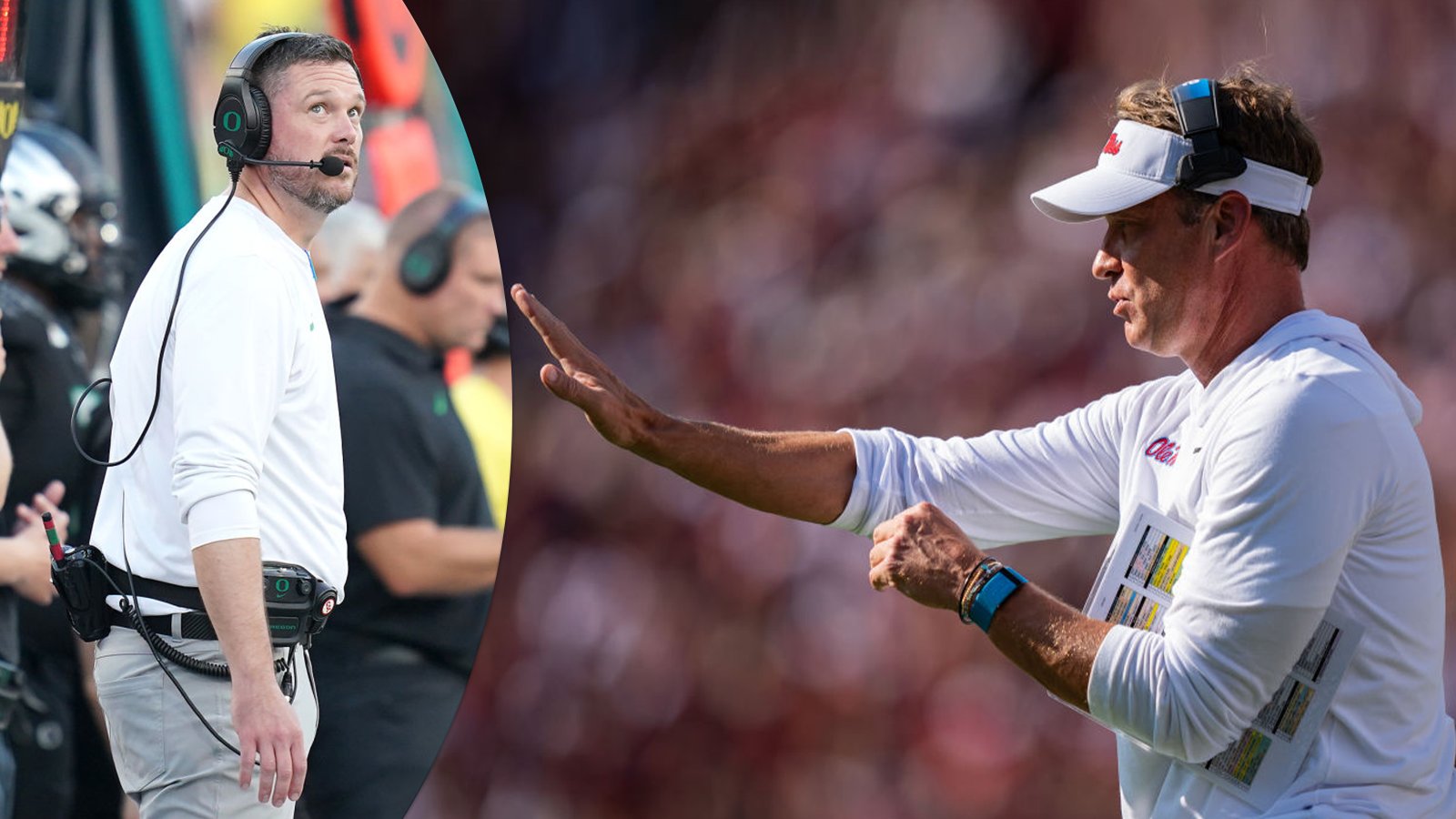 Lane Kiffin Impressively Uses One Hand To Catch Water Bottle Thrown At ...