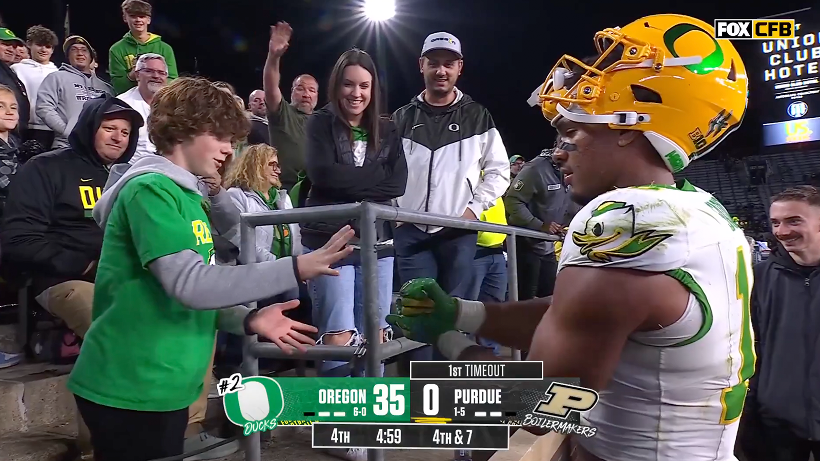Oregon Players Disrespected Purdue With Mid-Game Shenanigans