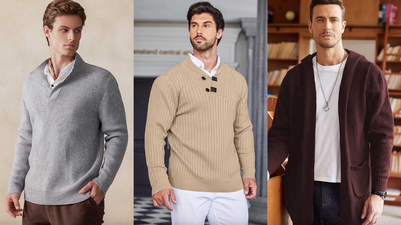 Bundle Up Without Breaking The Bank With These Coofandy Sweaters Under ...