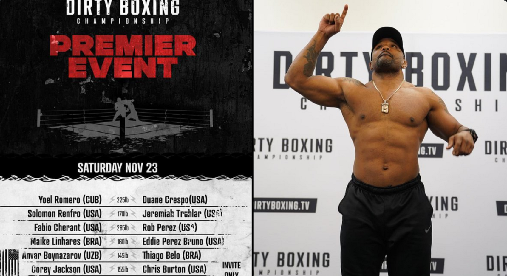 Yoel Romero Is Fighting In Mike Perry's Dirty Boxing League