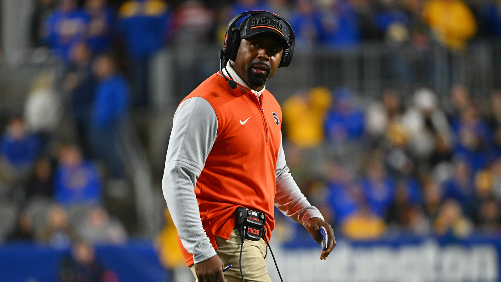 'Cuse HC Fran Brown Claims He Doesn't Shower After Losses
