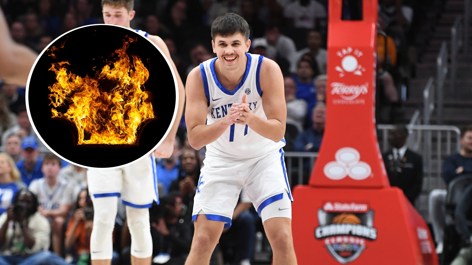 Kentucky Basketball Fans Burn Couches After Silencing Duke