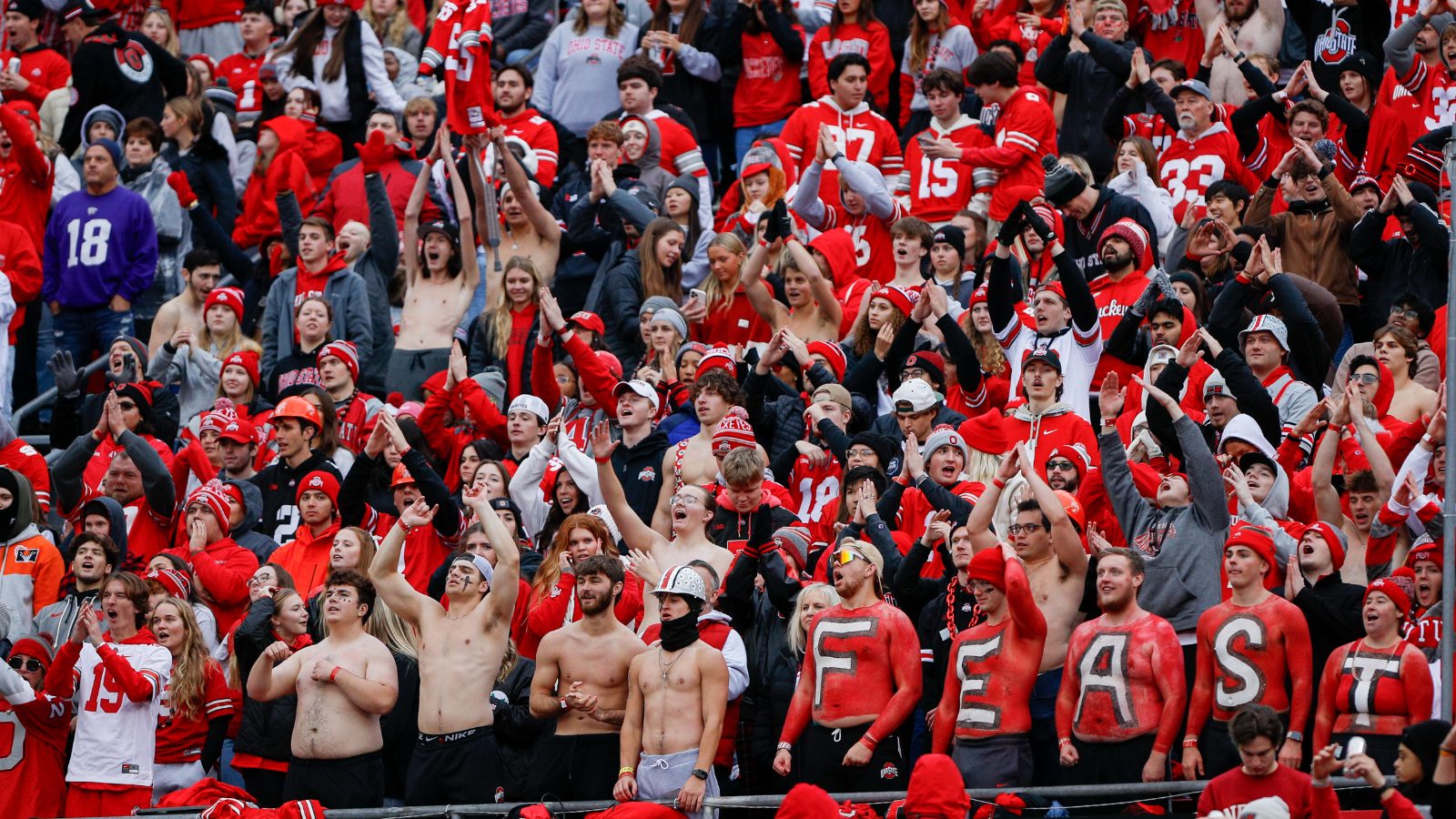 Ohio State Fan Spit On Michigan Players Before Ugly Brawl