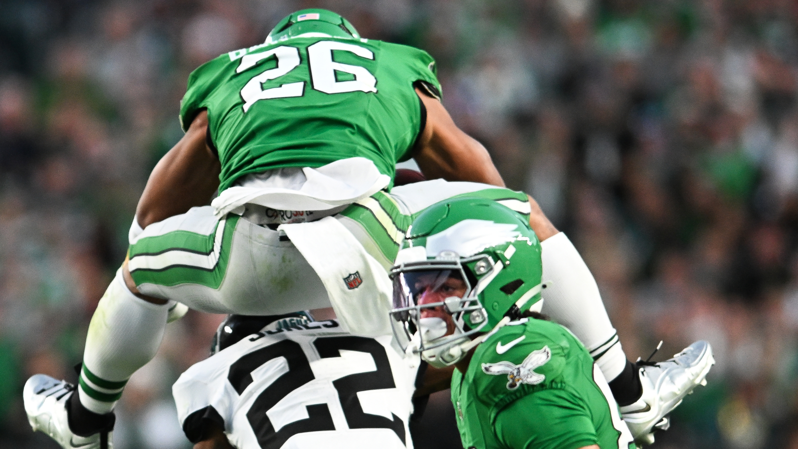 NFL Drug Tested Saquon Barkley Immediately After Backwards Hurdle