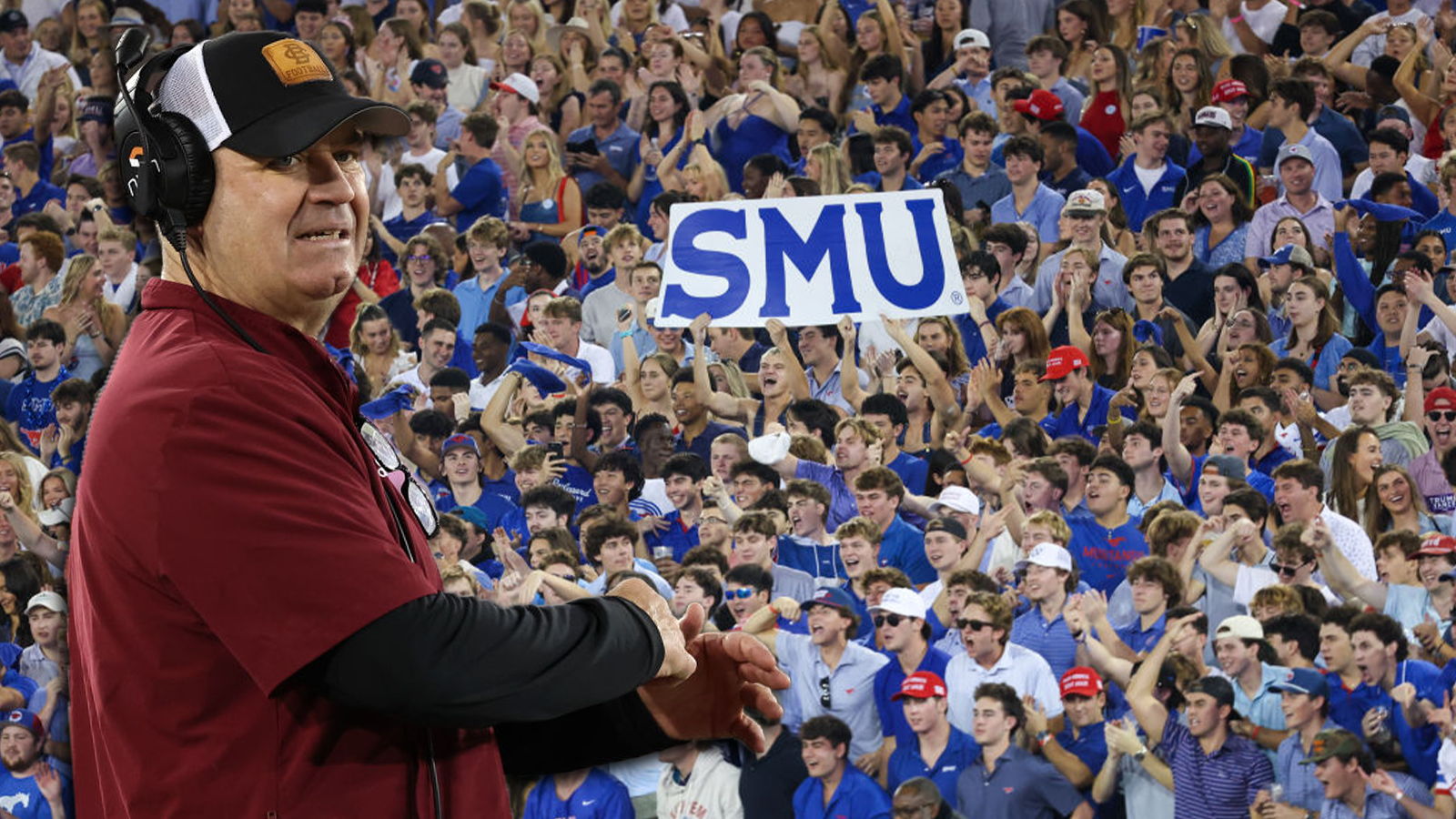 Bill O'Brien Calls SMU Fans 'Atrocious' During Scathing Takedown