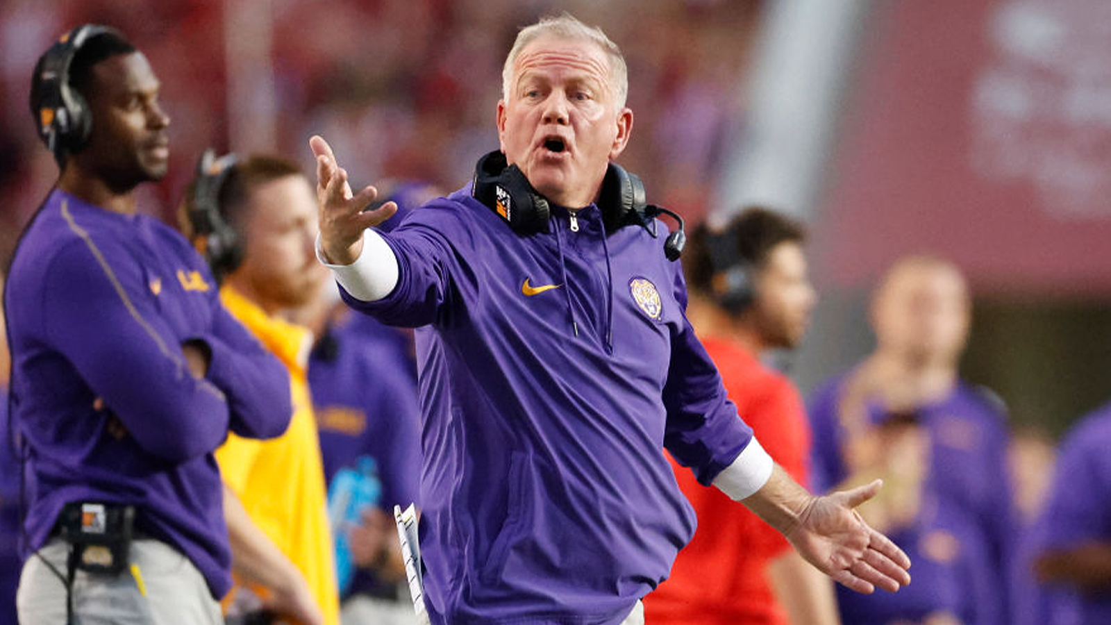 Brian Kelly Rips Into Wide Receiver During Explicit Angry Tirade