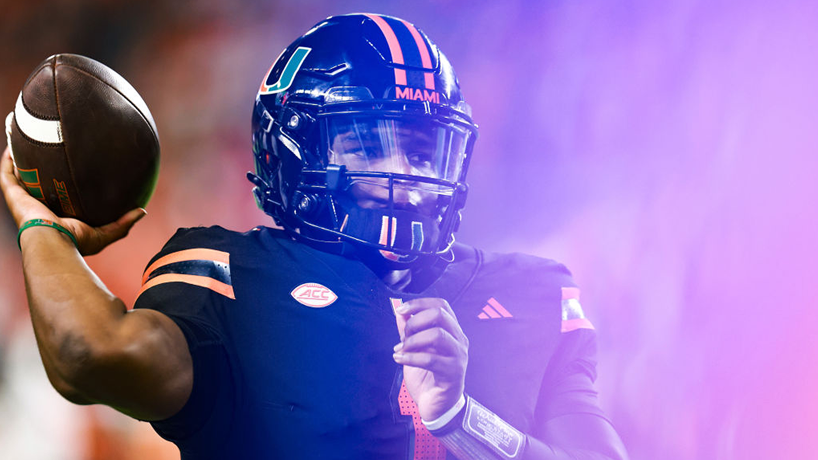 Miami QB Cam Ward's Unusual Pregame Routine Goes Viral