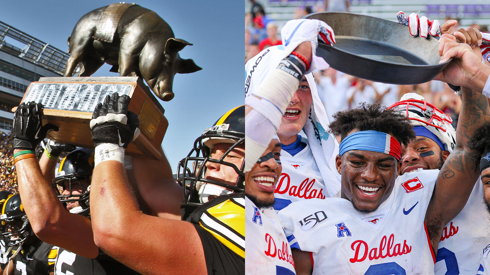 The 11 Best College Football Rivalry Trophies