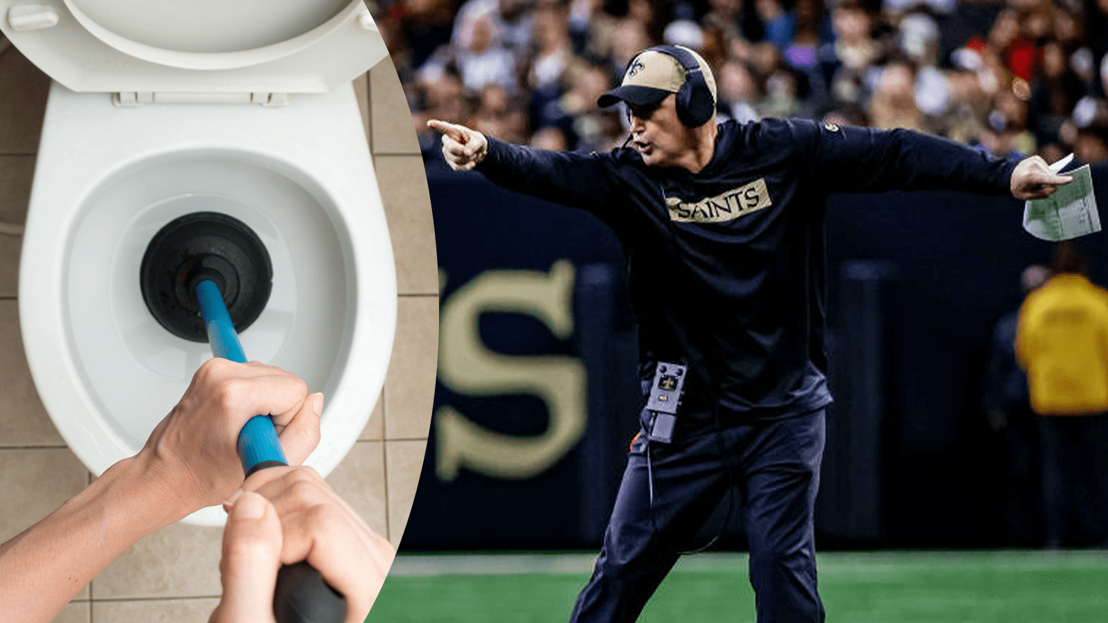 New NFL Coach Didn't Expect To Win Because He Clogged Toilet