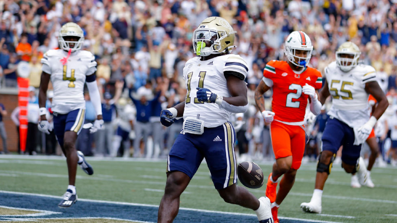 Georgia Tech Fans Disrespectfully Mock Miami Players