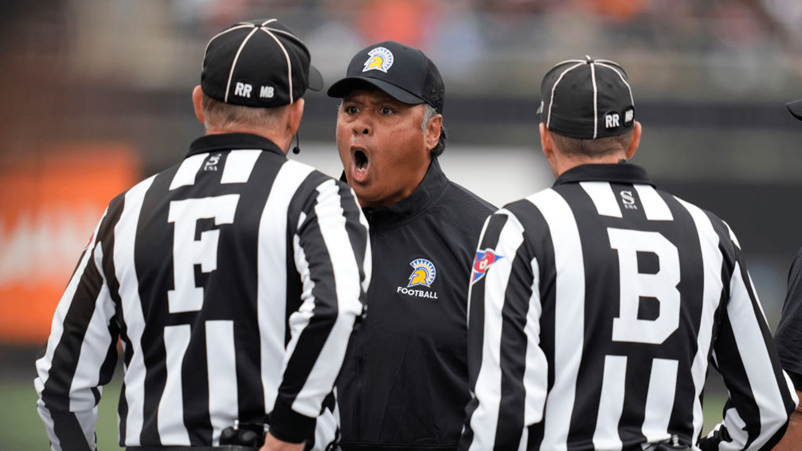 College Football Coach Melts Down On Referee In Fit Of Anger