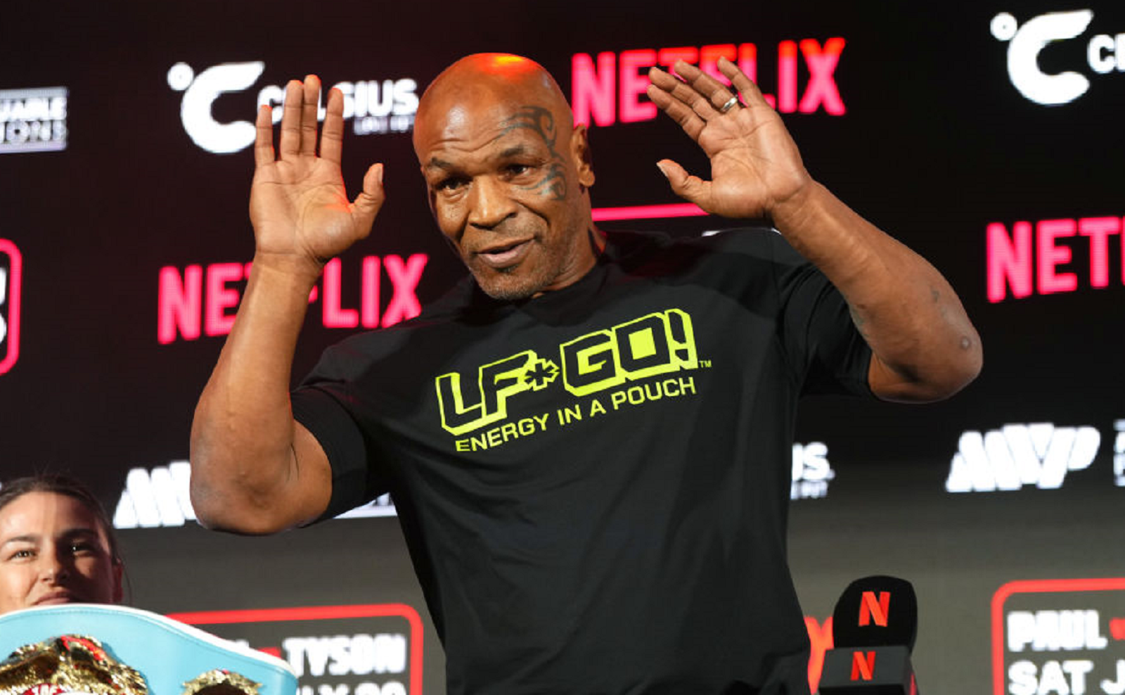 58-Year-Old Mike Tyson Is JACKED In New Shirtless Pic