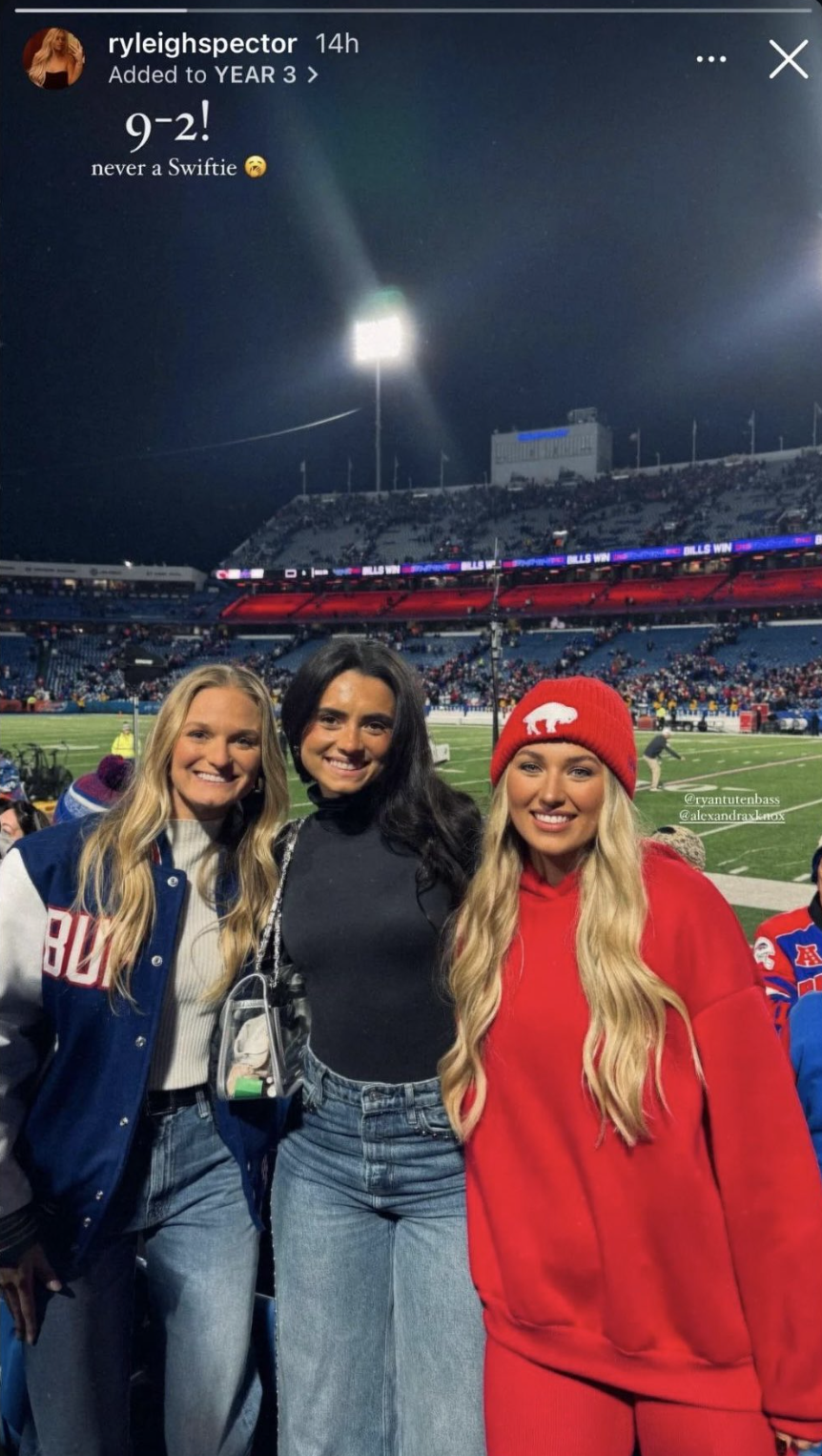 Taylor Swift Is Living Rent-Free In The Head Of Buffalo Bills' WAGs