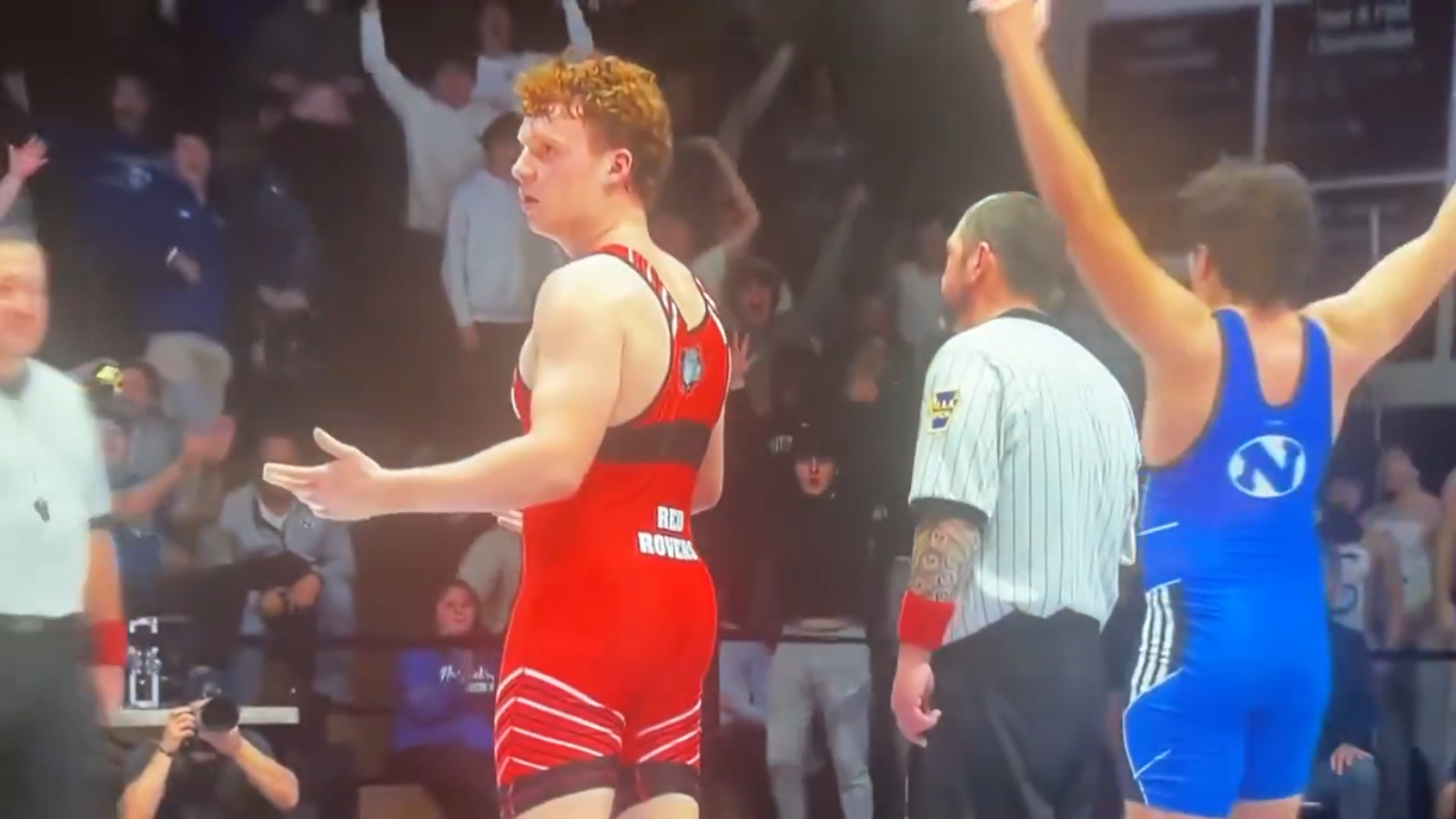Historic High School Wrestling Rivalry Marred By Absurd Referee Decision