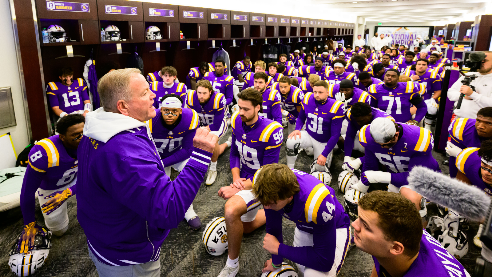 Brian Kelly Finds Sketchy Loophole To Strengthen LSU's NIL