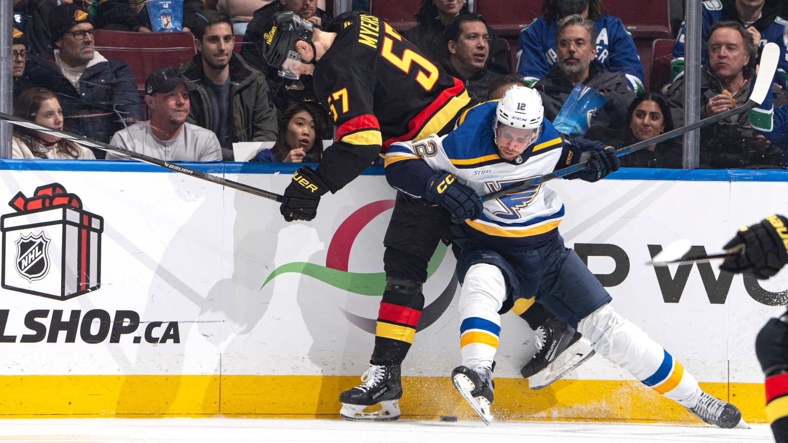 St. Louis Blues Player Radek Faksa Misses Game After Taking Skate To ...