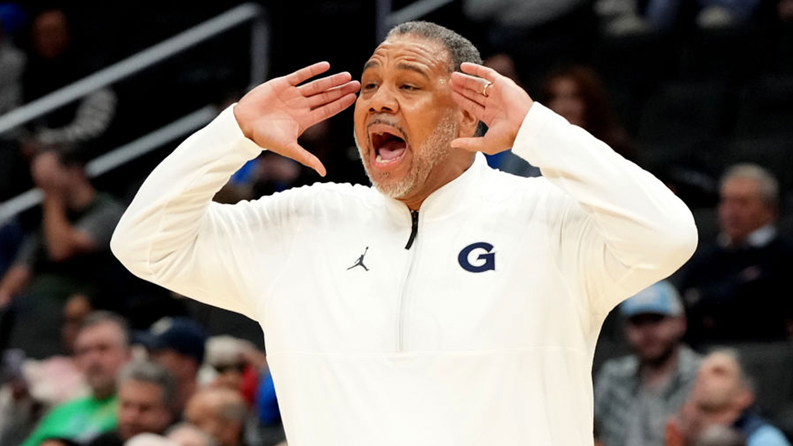 Ed Cooley Chirps At Opposing Player Who Snuck Into His Huddle
