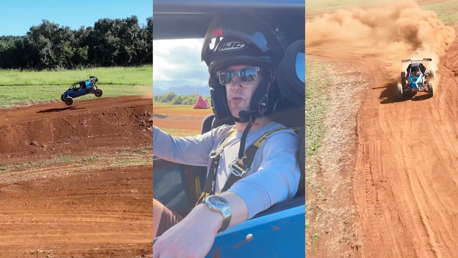 Mark Zuckerberg Debuts New Glasses Feature From Dune Buggy