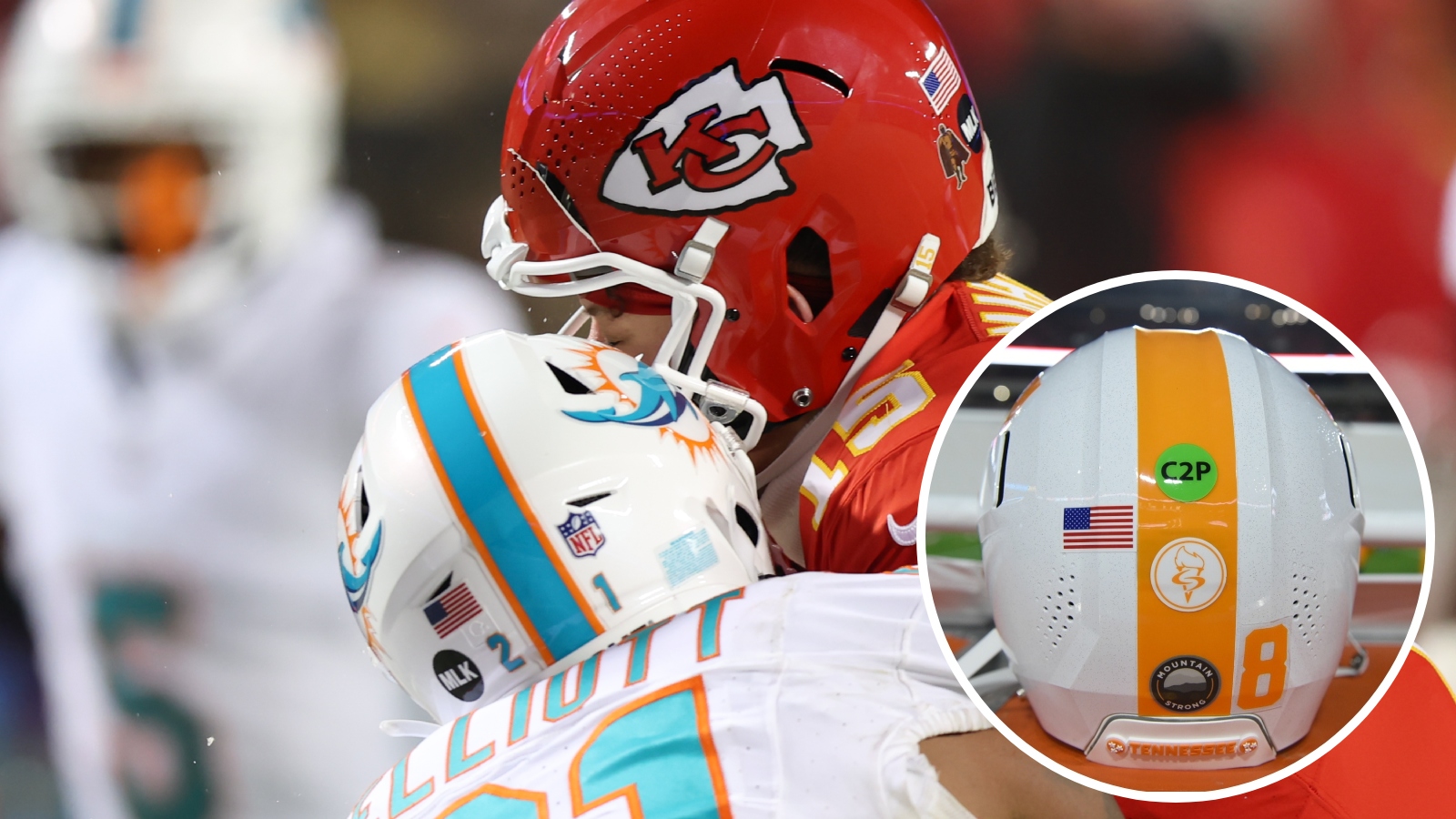 Nico Iamaleava's Helmet Cracked Similar To Patrick Mahomes'