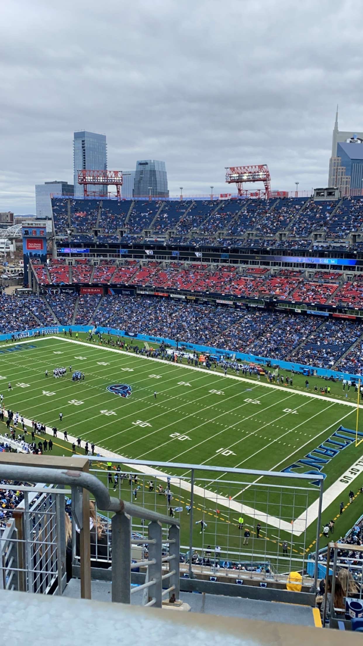 Absolutely NOBODY Showed Up To Watch Titans Play In The Rain