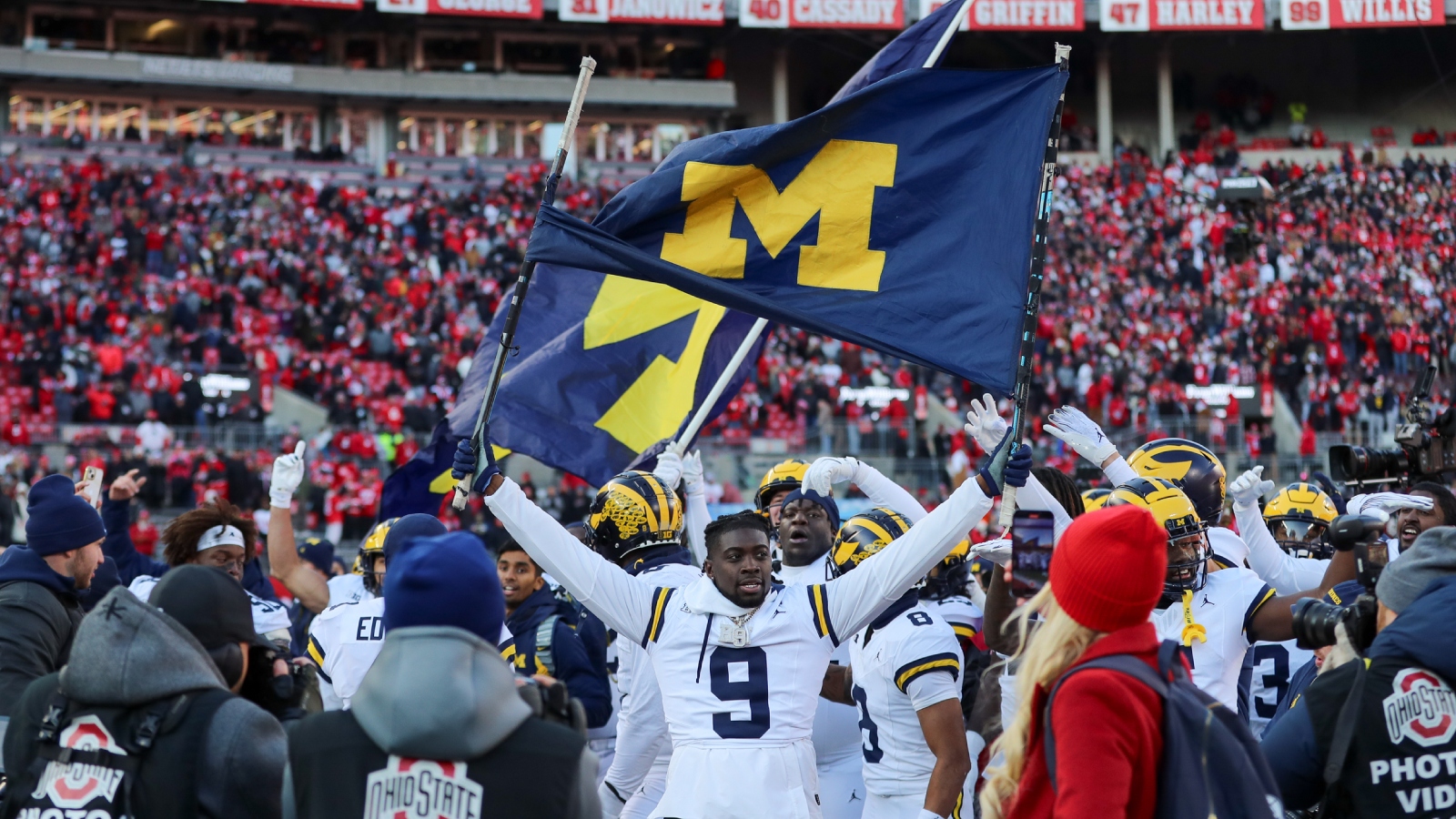 Ohio State, Michigan Punished By Big Ten After Ugly Brawl
