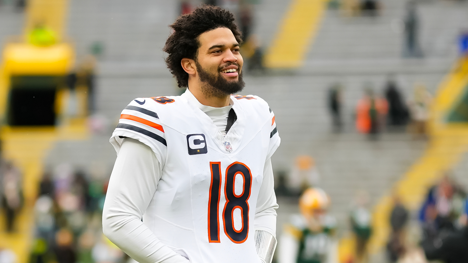 Caleb Williams Falls For Obvious Prank By Fans Pretending To Lions OC ...