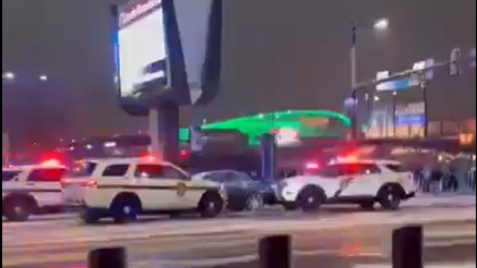 Philly Driver Rams Police Officer During Eagles Game In Wild Scene