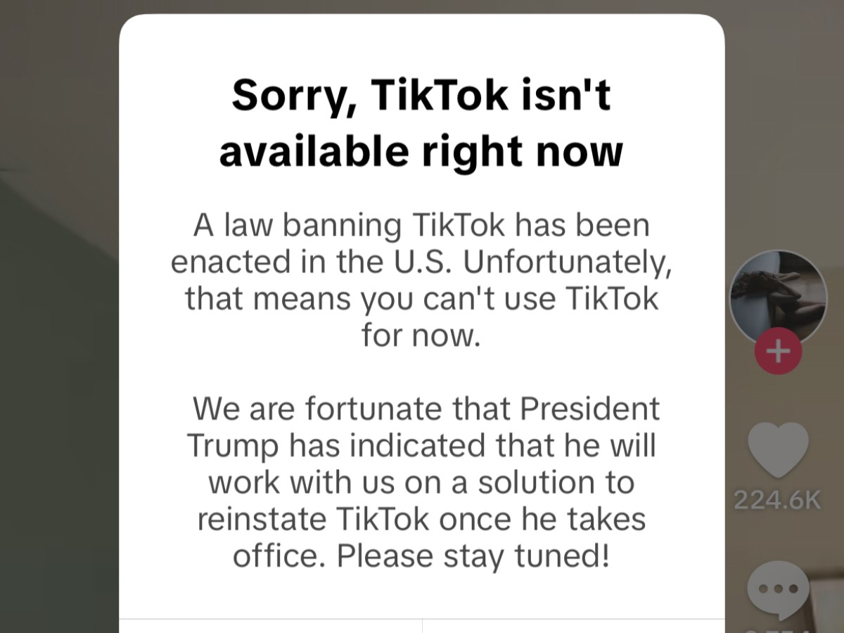 TikTok Officially Shuts Down In The UAnd Users Are Apoplectic