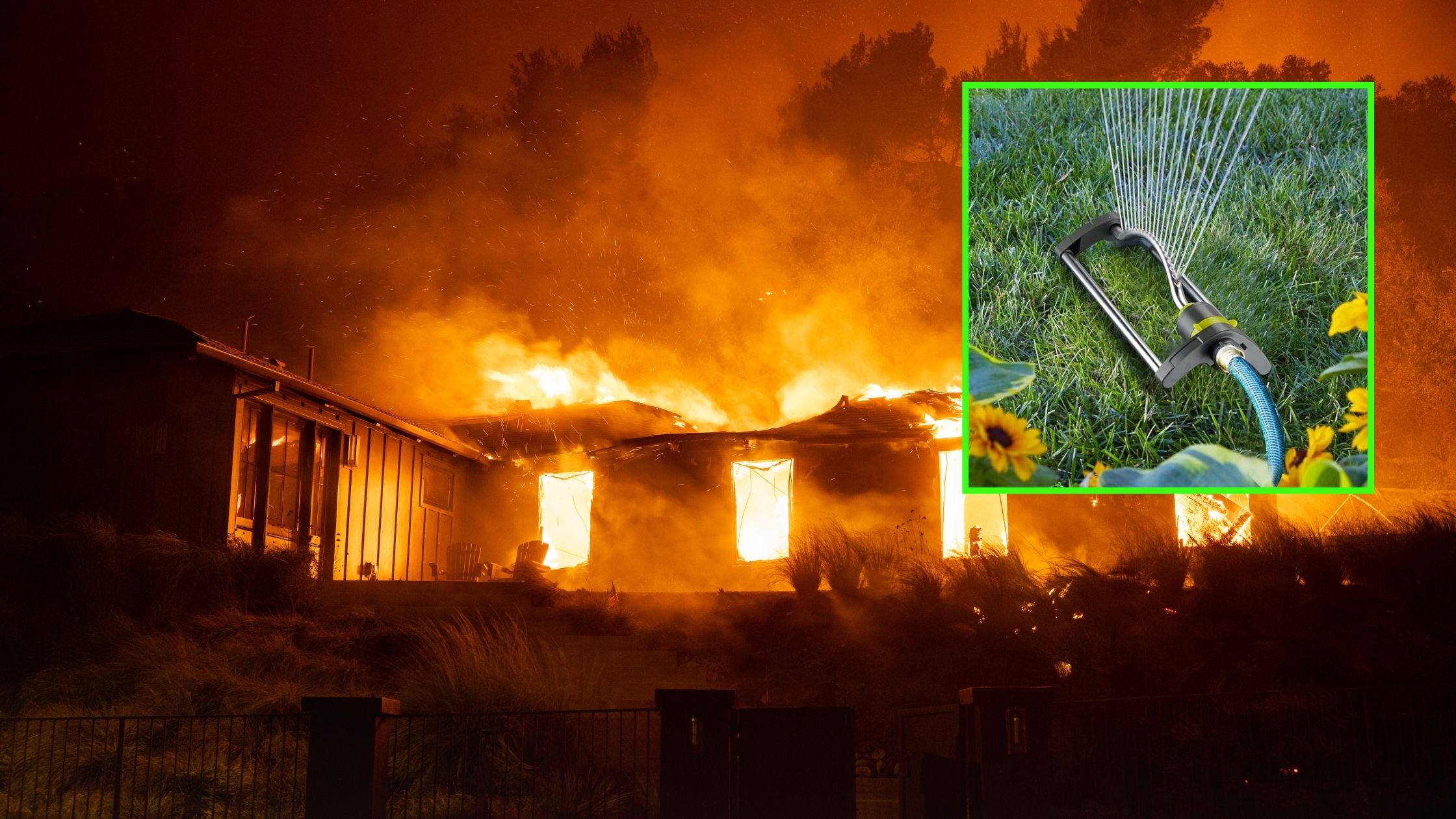 Army Vet Explains How He Saved His House In The Pacific Palisades Fire ...