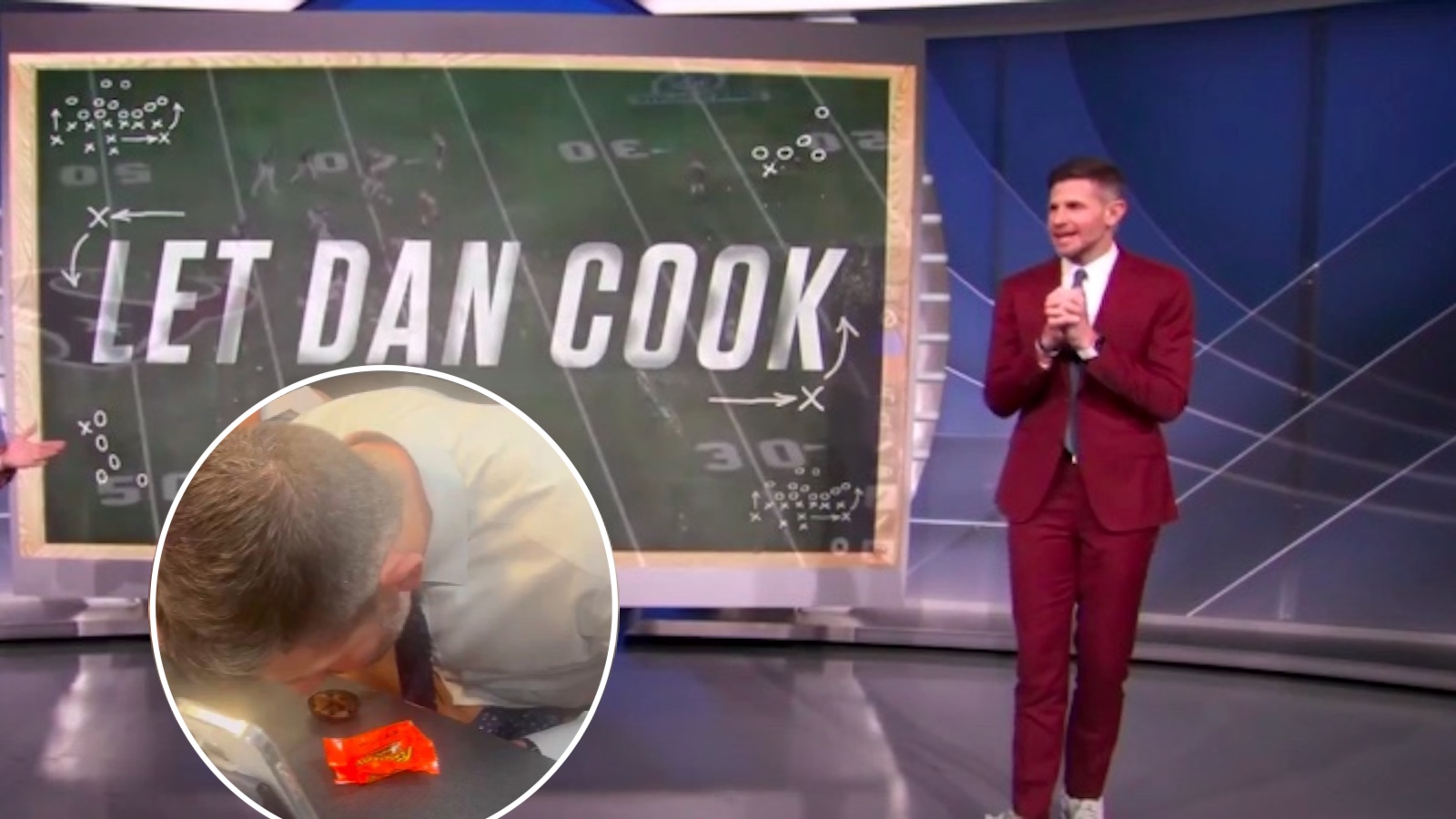 Dan Orlovsky Goes Viral For Repulsive Method Of Eating Reese's