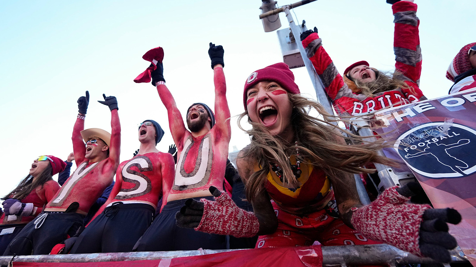Couches Burn As Ohio State Students Breach Stadium To Party