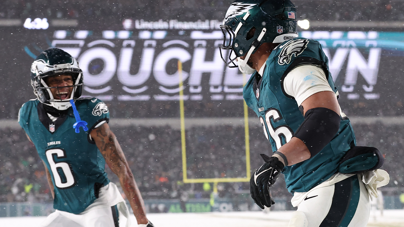 Eagles Selling Snow From Win Over Rams For $50