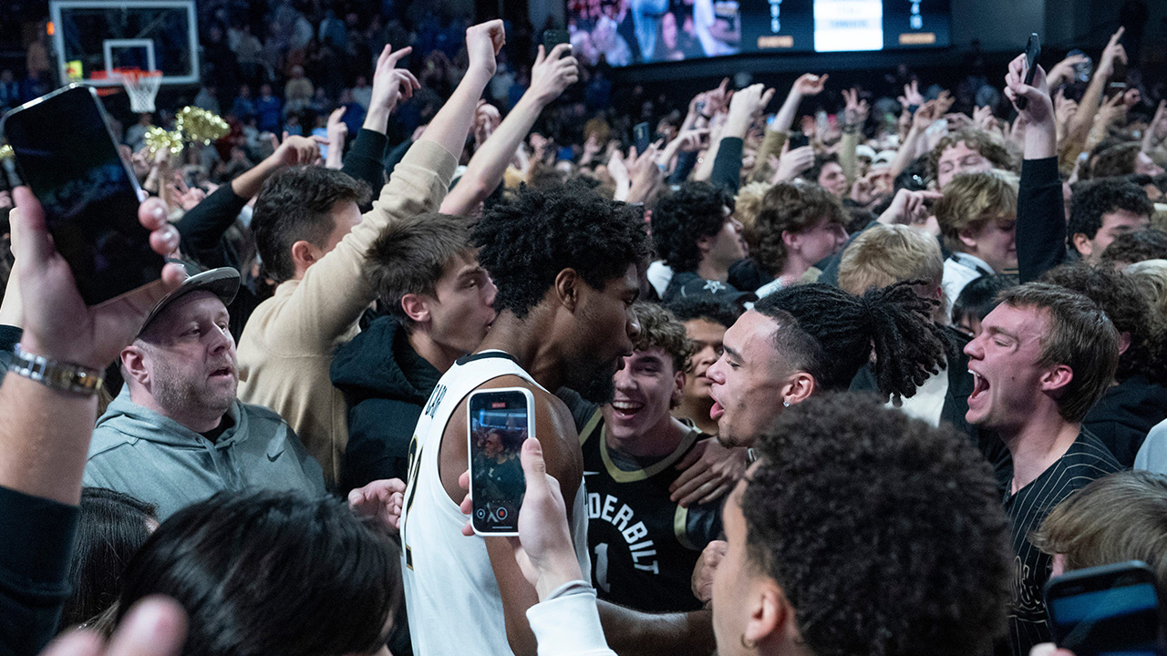 Vanderbilt Fans Burned $500K In NIL Money With Epic Court Storm