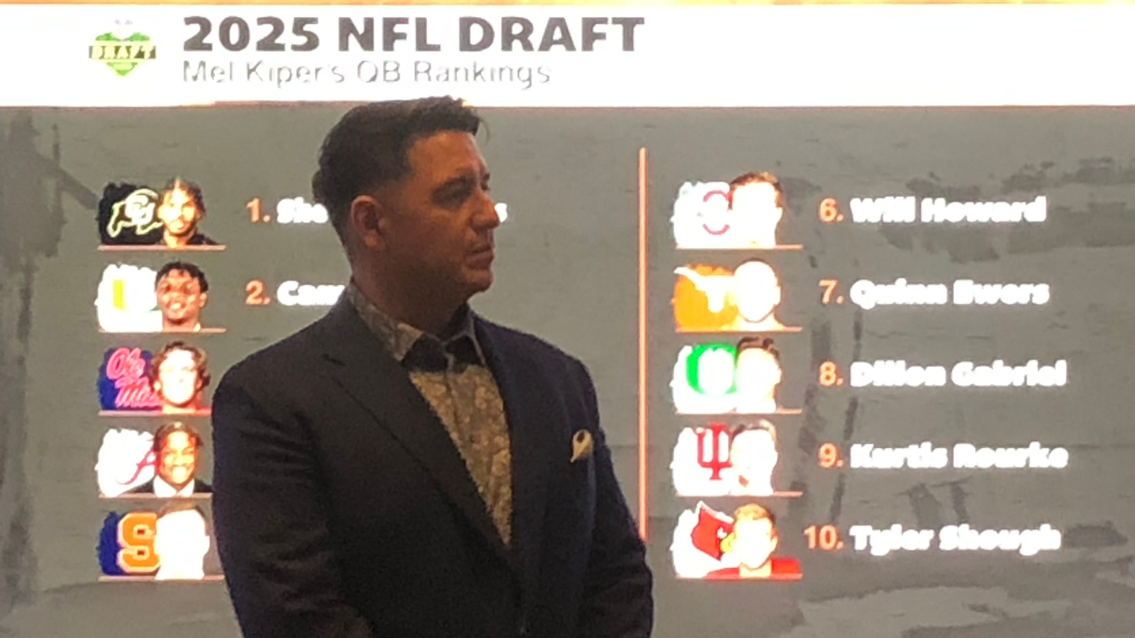 NFL Analyst Reveals Crazy Pick For QB2 In 2025 NFL Draft