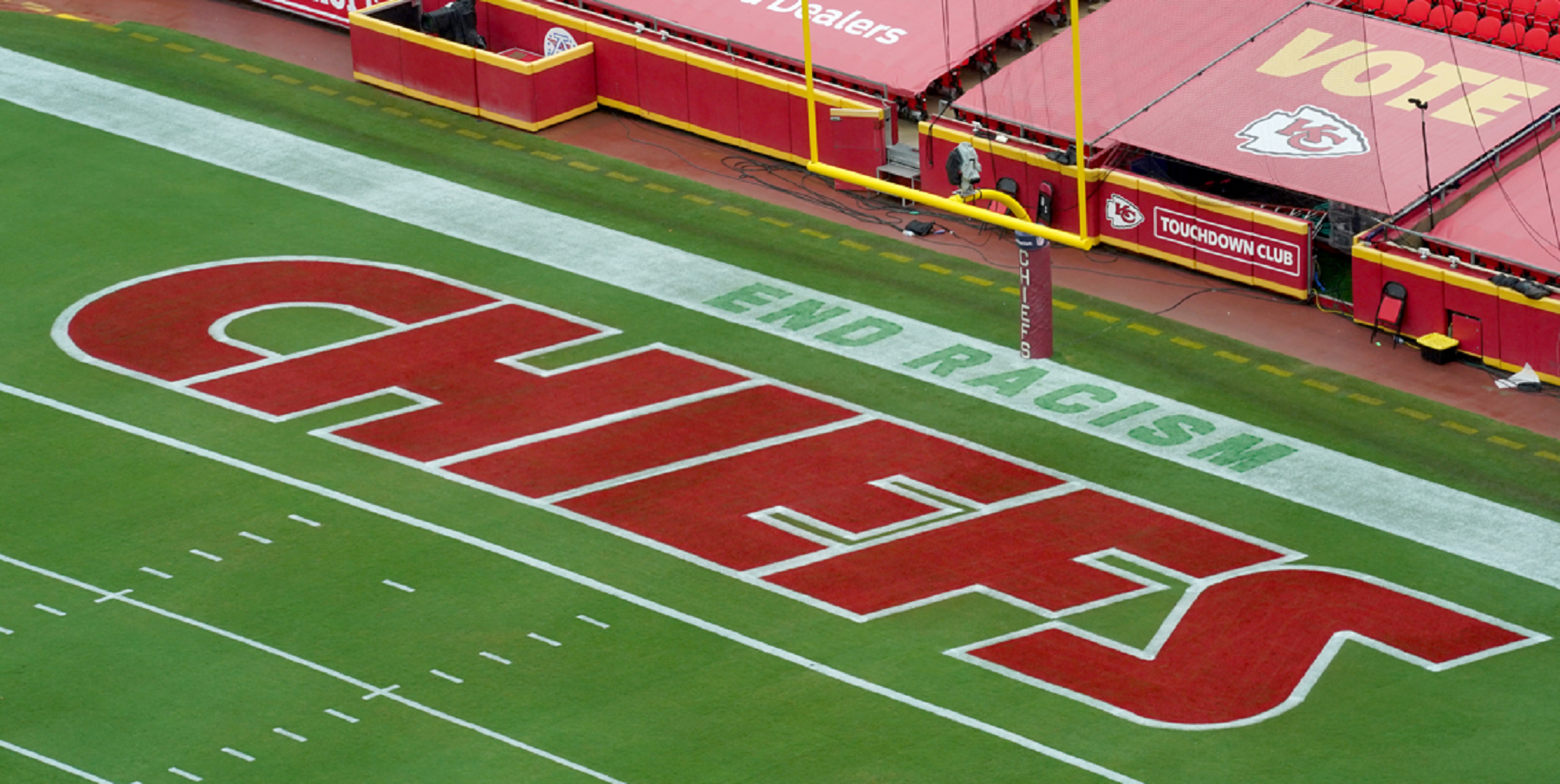NFL Removing End Racism From End Zone During Super Bowl