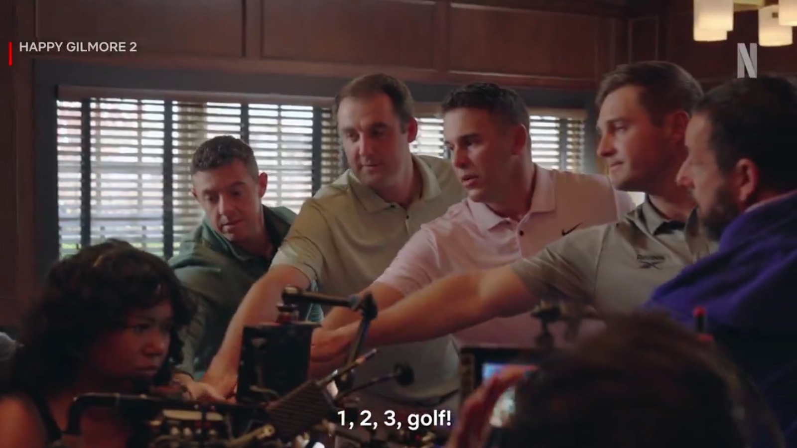 Netflix Releases Behind-The-Scenes Look At 'Happy Gilmore 2'