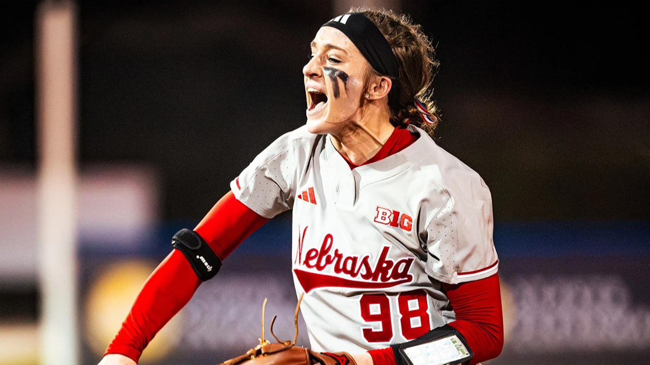 Nebraska Softball Star Mashes Monster Moonshot After Torn ACL