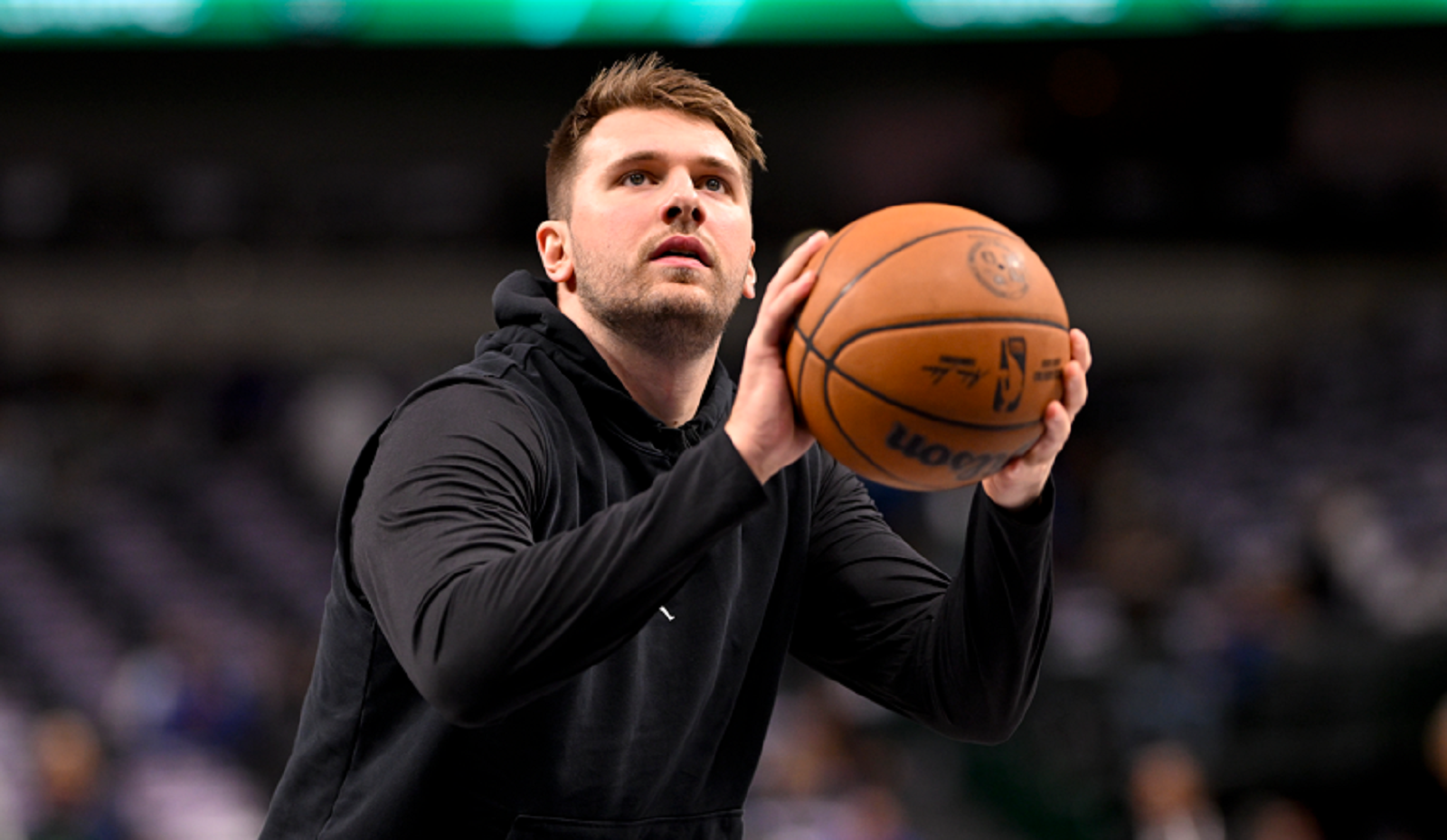 Slim Looking Luka Doncic Arrives In Los Angeles