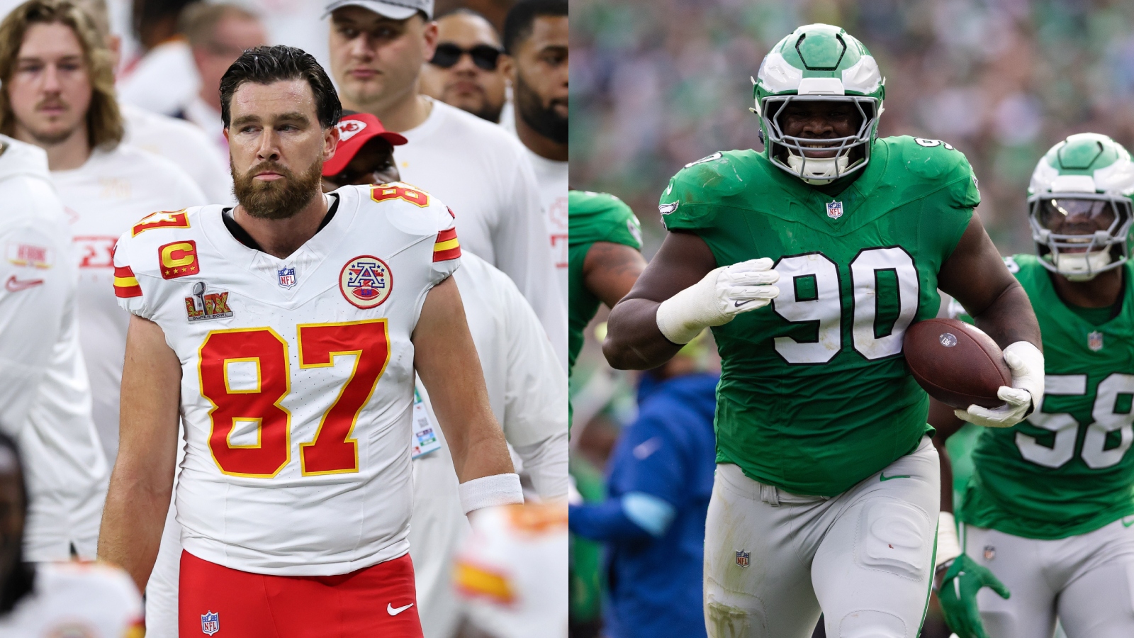 Travis Kelce Hilariously Failed To Move 340-Pound Jordan Davis