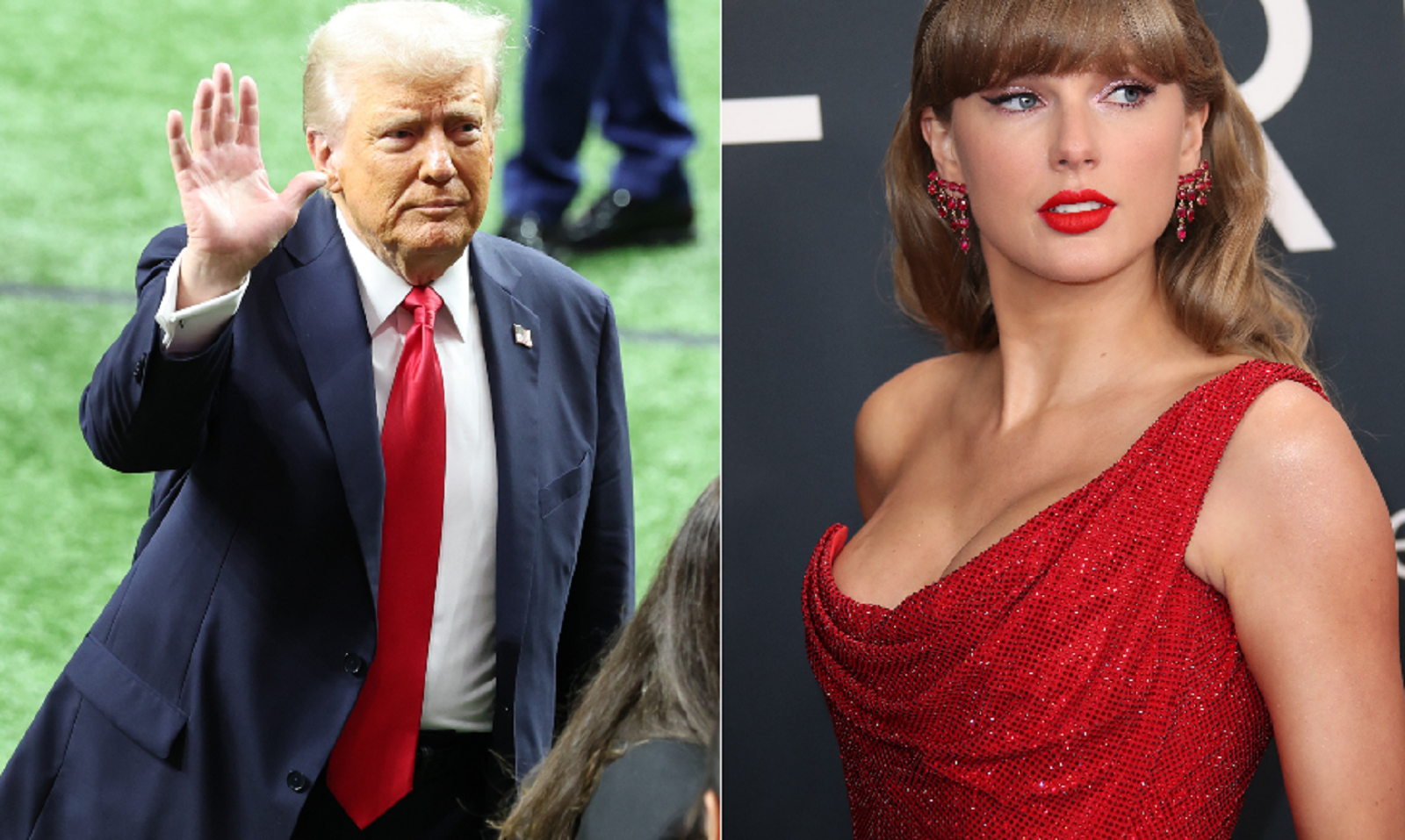 Donald Trump Dunks On Taylor Swift For Getting Booed