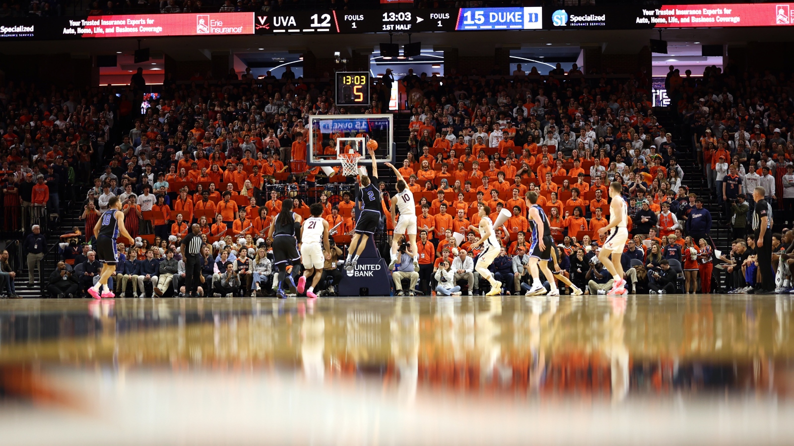 Virginia Basketball Fan Ejected During Game Vs. Duke
