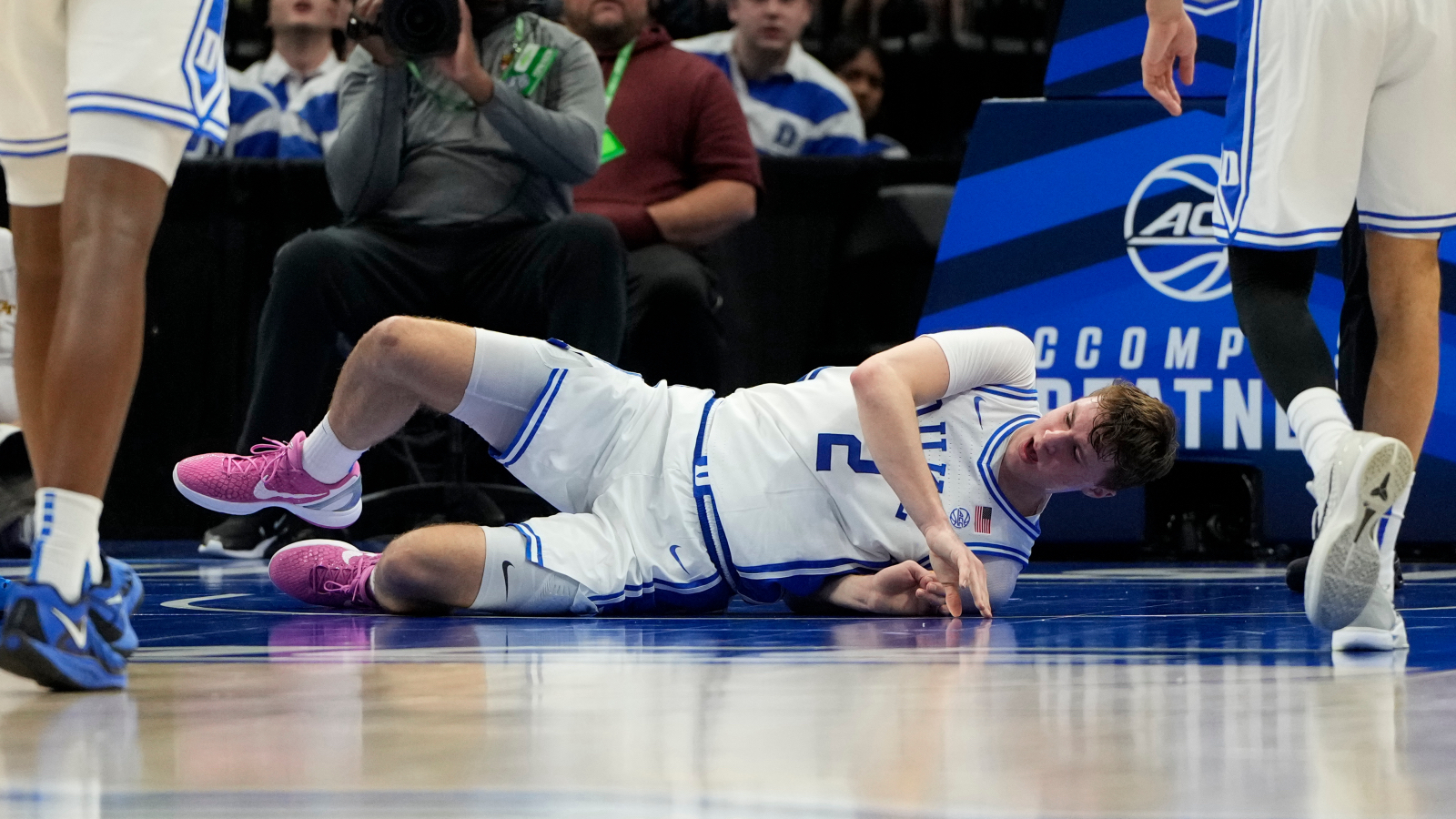 Duke Coach Jon Scheyer Gives Status Update On Cooper Flagg