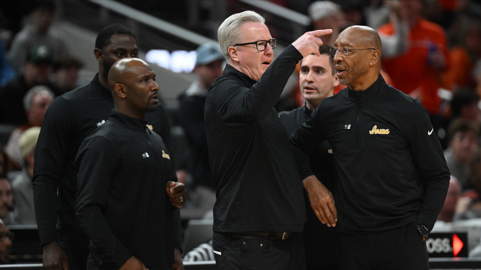 Iowa's Fran McCaffrey Gets Ejected In Possible His Final Game