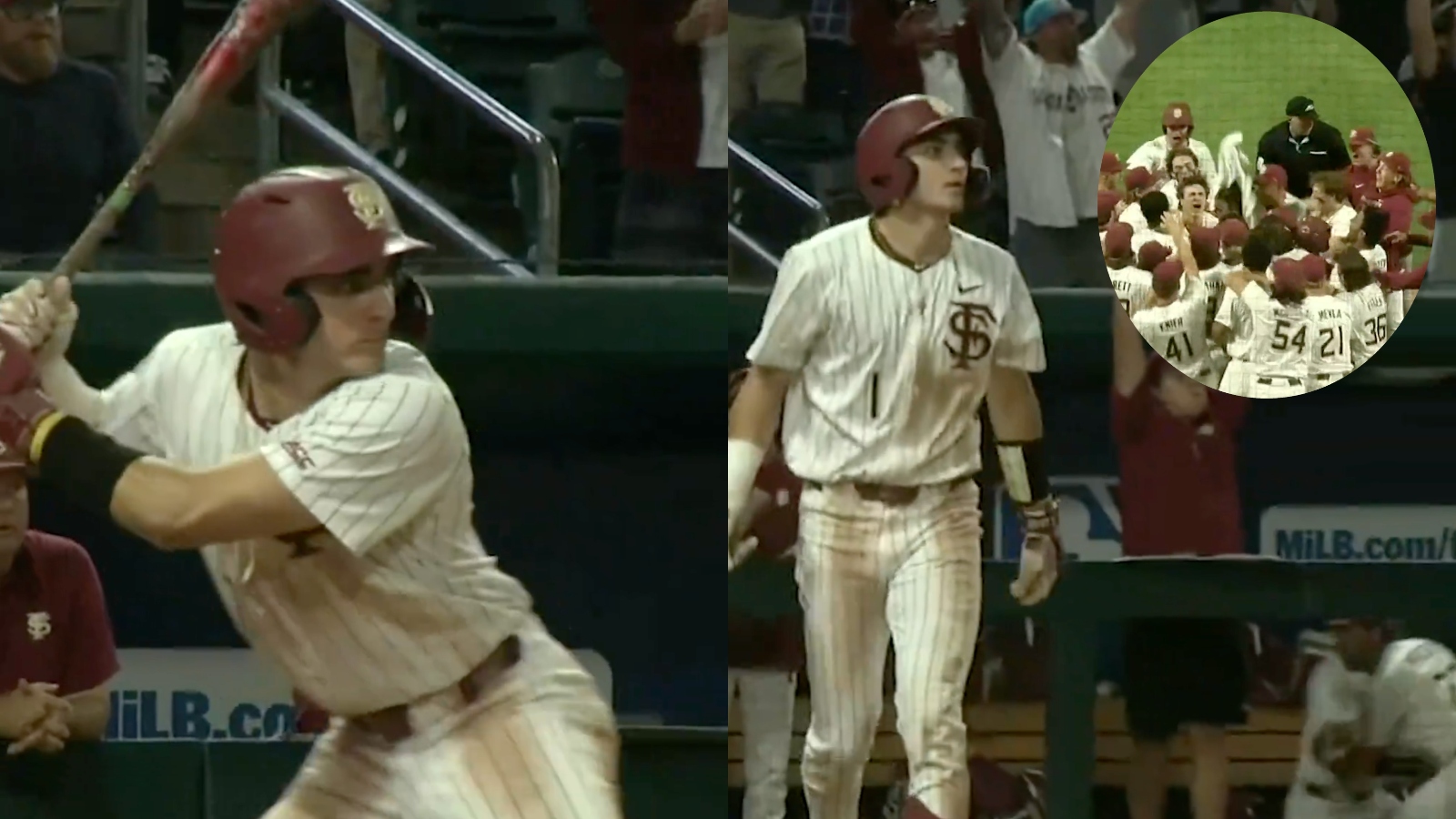 FSU Baseball Beats Gators With Grand Slam, Next Stop WS